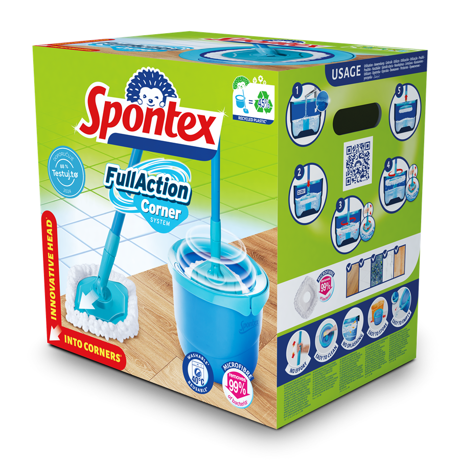 Spontex Full Action Corner System | SPONTEX